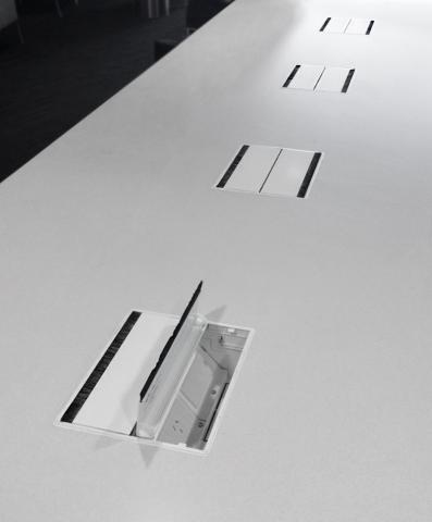 Executive Indesk Power/Data Box | Commercial Power/Data Box