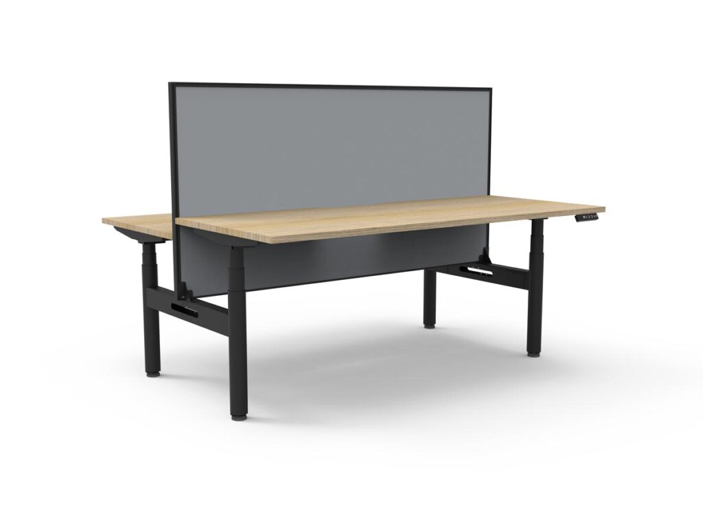 FX Halo+ Height Adjustable Back to Back Desks