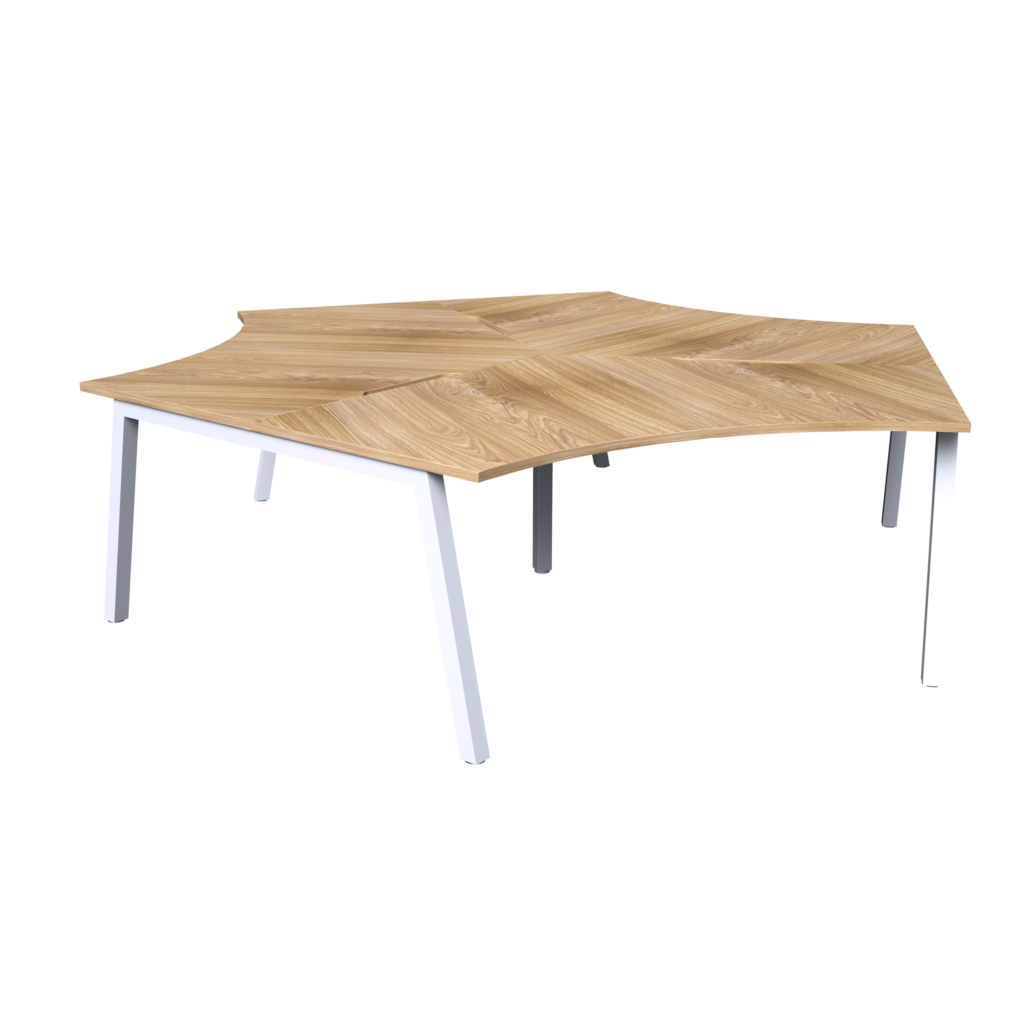 RED Lean Corner Workstation | Image Business Furniture