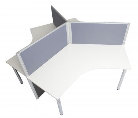 RED Corner Workstation Available in 8 Colour Combinations.