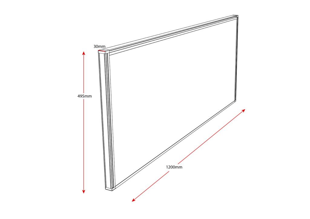 FX Shush+ Deskmount Privacy Screen | Image Business Furniture