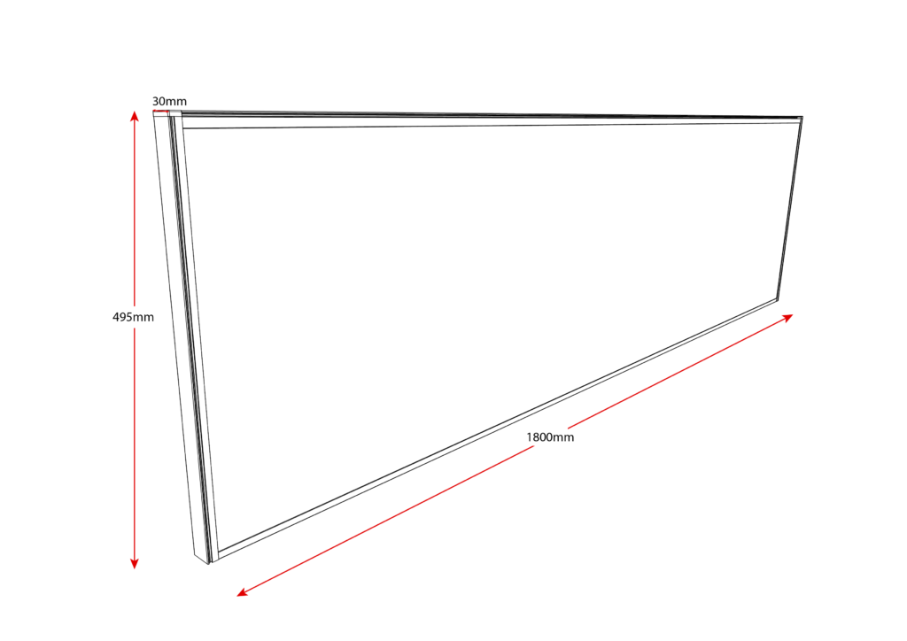 FX Shush+ Deskmount Privacy Screen | Image Business Furniture